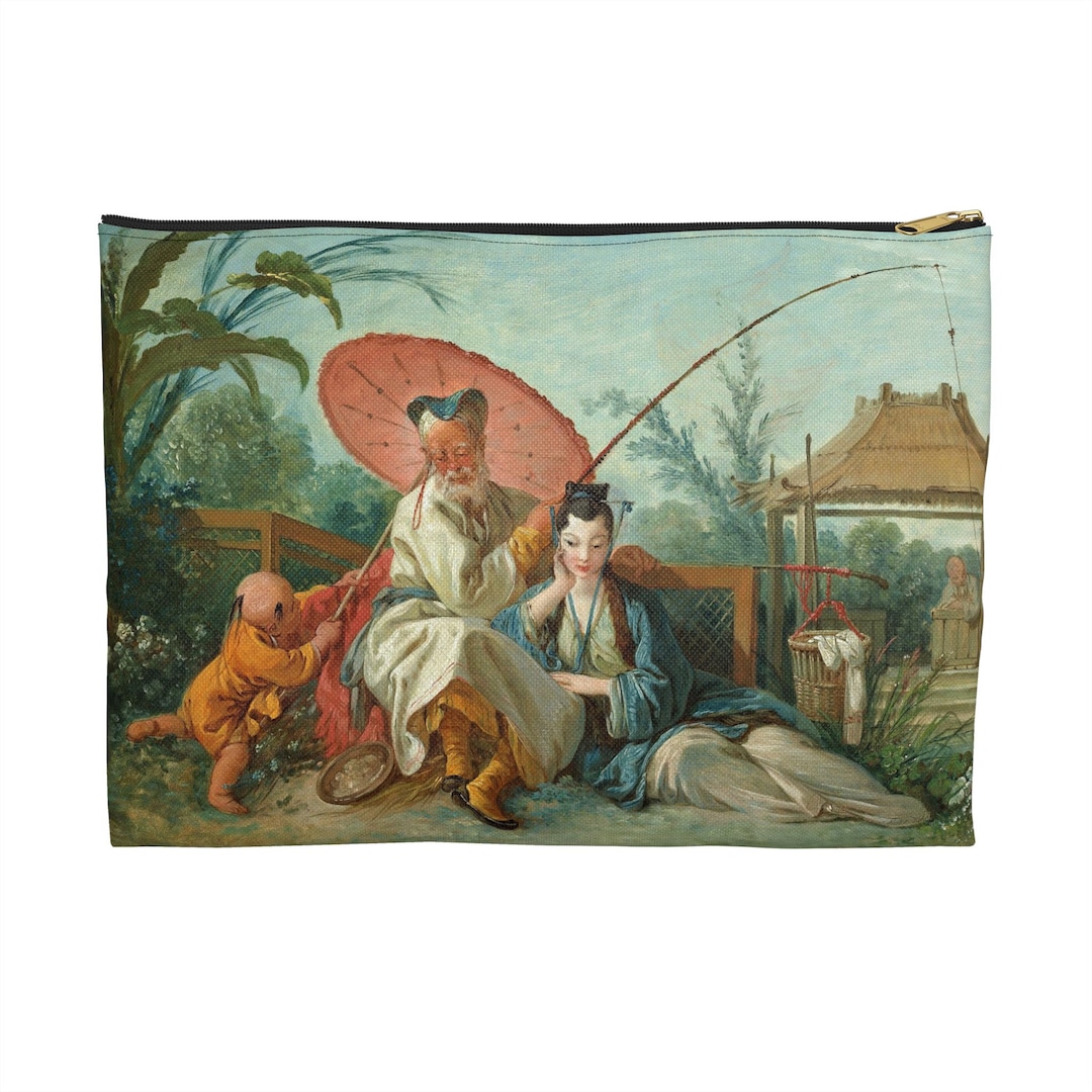 Chinese Scene by Boucher Custom Zip Makeup Bag Travel Organizer - Etsy
