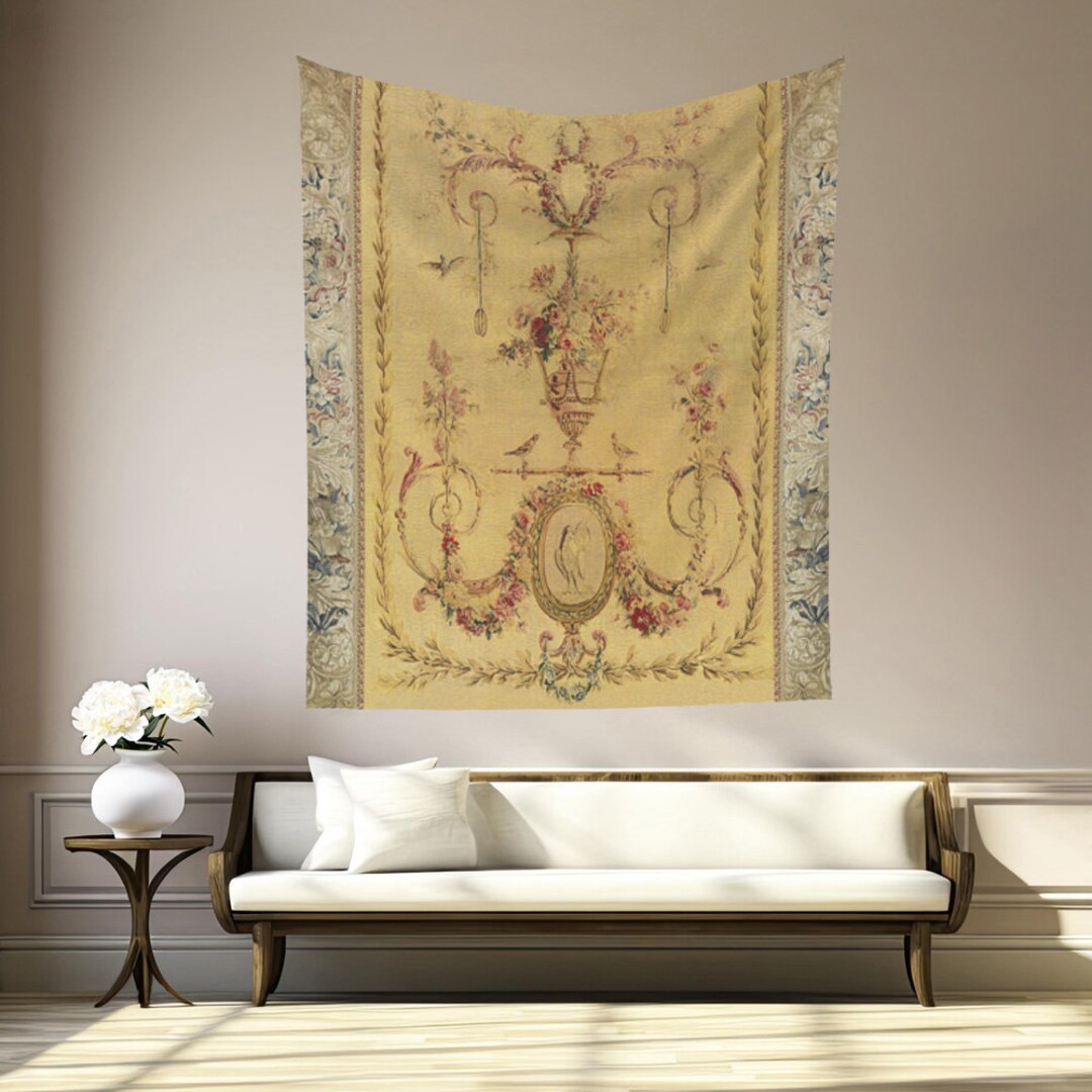 Rococo Rooster Backdrop Curtain Panel Tablecloth Bed Cover - Etsy