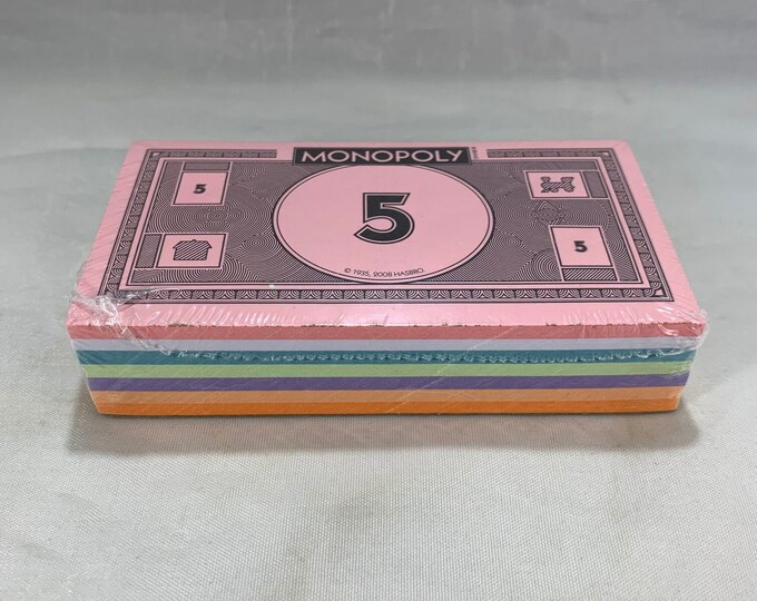 UNOPENED UNUSED Pack of Monopoly Money - Etsy