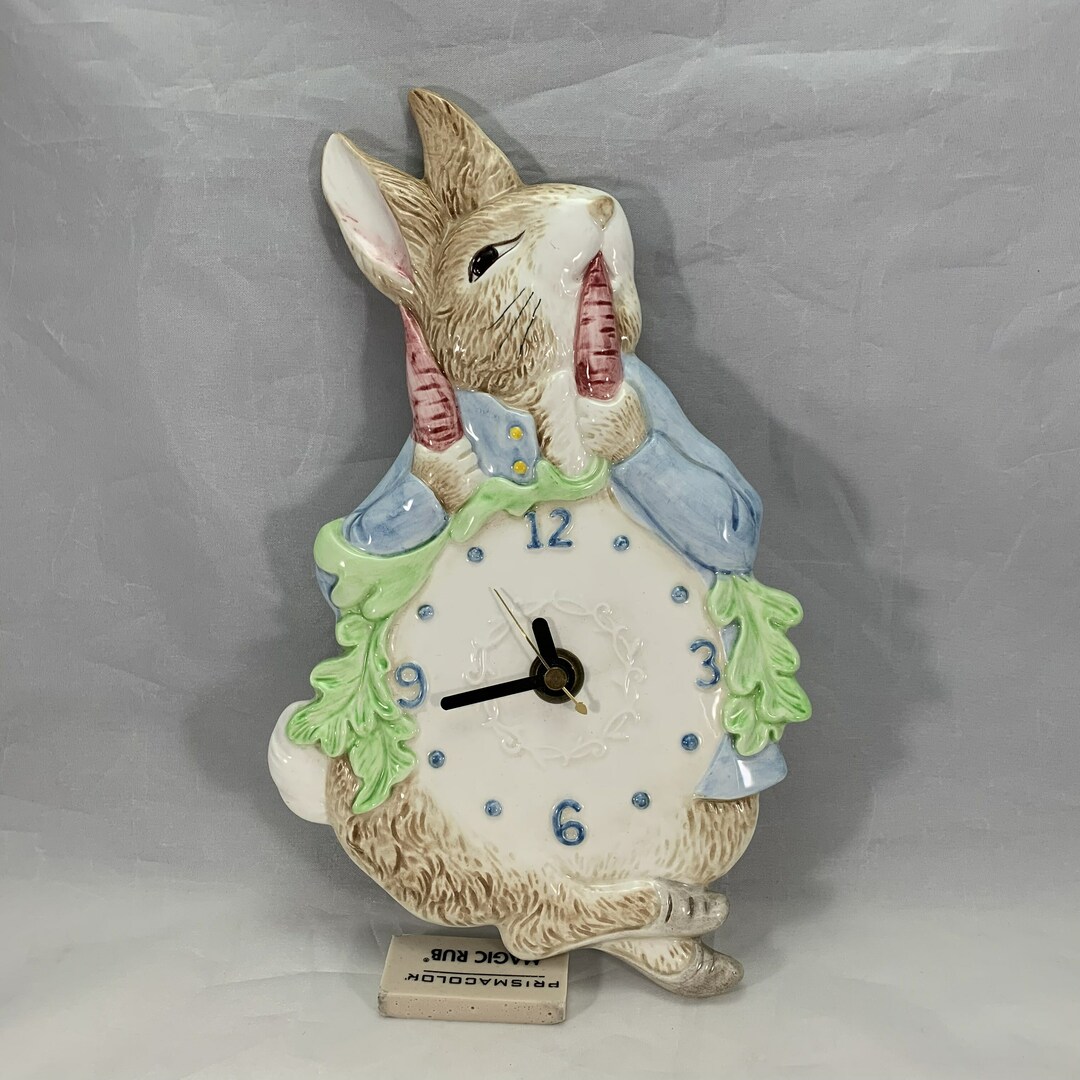 Vintage Schmid Peter Rabbit China Clockworks - Etsy