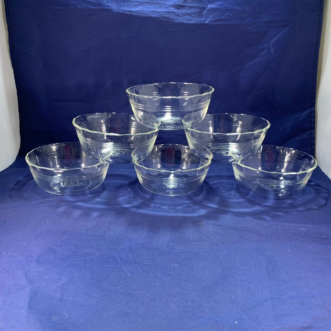 Six Vintage Large Pyrex 10 Ounce Custard Cups #464 - Etsy