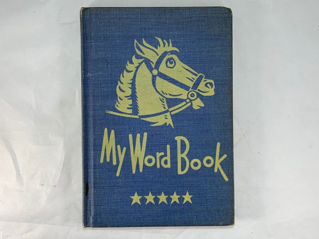 My Word Book1946 Spelling Book - Etsy