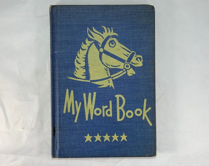 My Word Book--1946 Spelling Book - Etsy