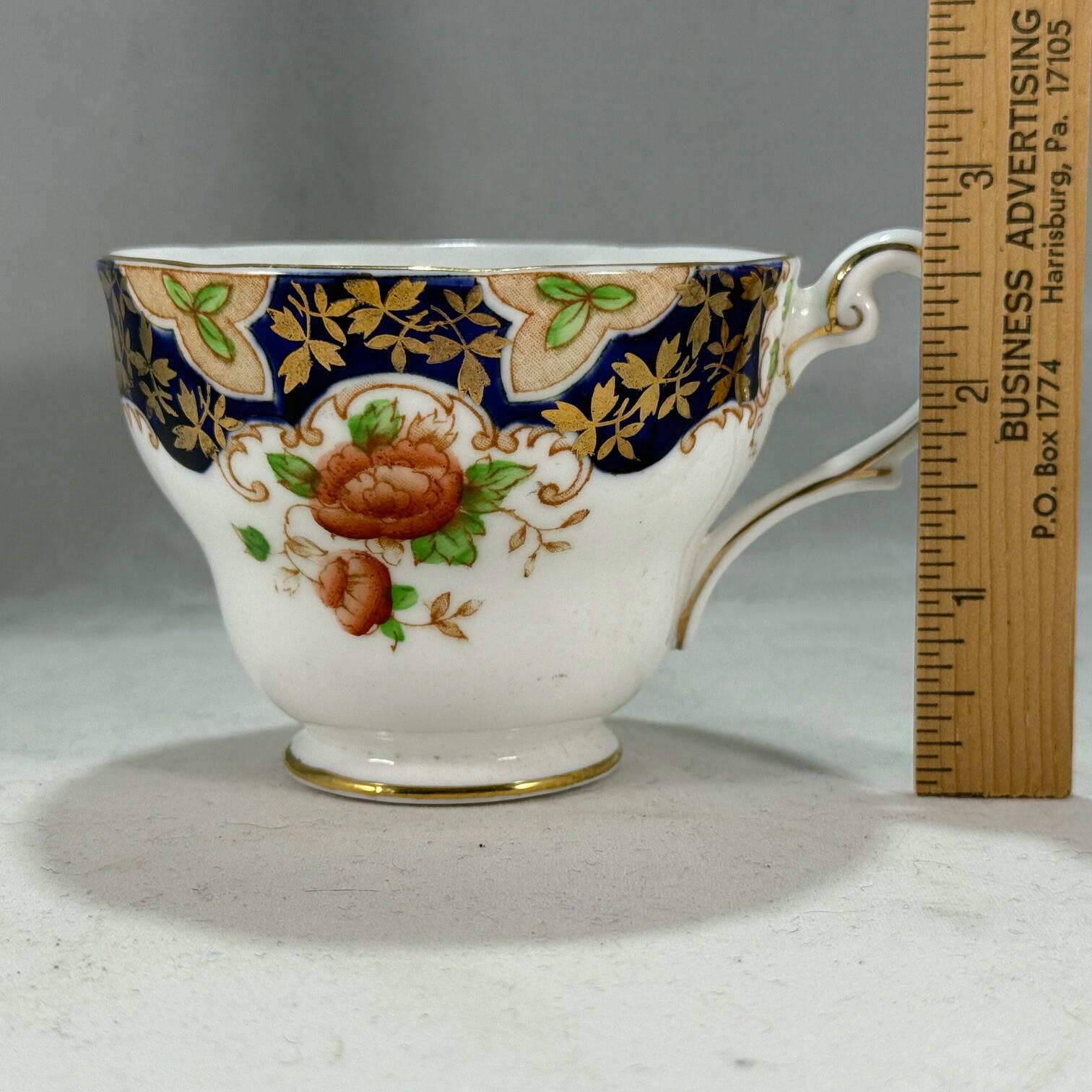 Vintage Cobalt Blue and Gold Royal Standard Cup and Saucer--england - Etsy