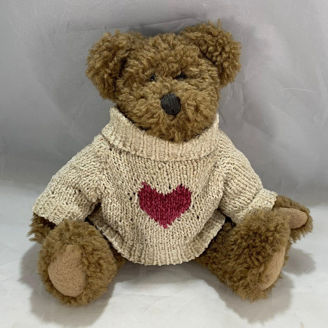 Vintage 8" Boyd's Bear--hartley B. Mine--heart on Sweater - Etsy