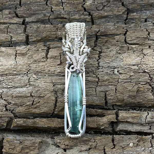 Heady Wire Wrapped Pendant - Etsy