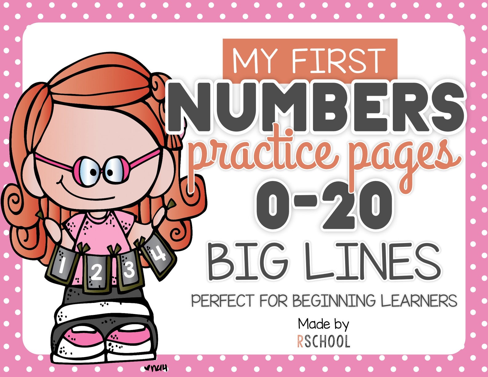 Number Writing Practice Pages 0-20 - Etsy