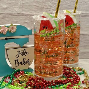 Fake Watermelon Margarita * Watermelon Fake Alcohol, Fake Drink, Craft ...