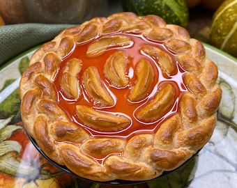 Fake 11 Apple Pie Clay, Resin, Fake Food, Mini Pie, Apple Pie for Props ...