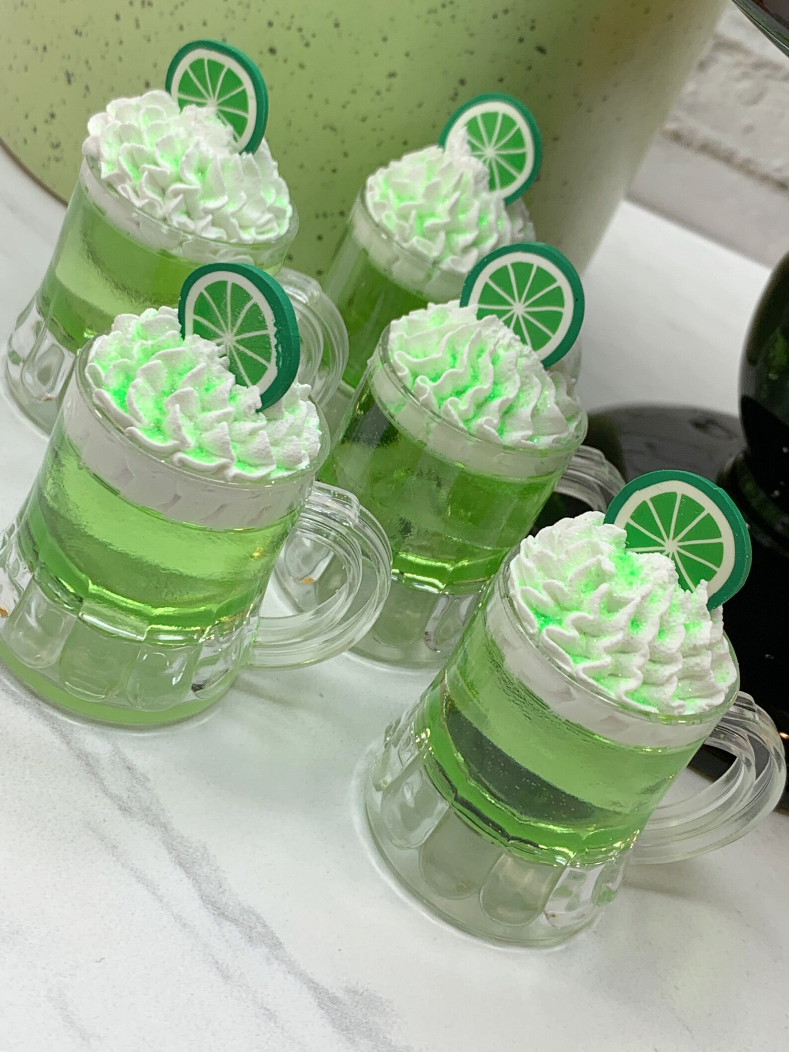 Faux Jello Shot * Fake Jello Shot, Party Decoration, Fake Jello Shot ...