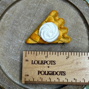 Fake Mini Apple Pie Slices * Clay, Resin, Fake Food, Mini Pie, Apple ...