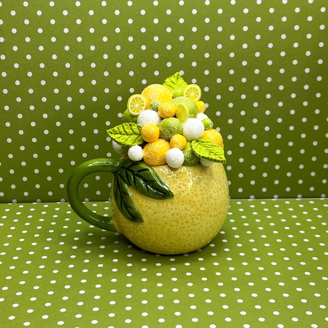 Fake Lemon Bubble Tea ** Lemon Tea, Lemon, Lime, Coconut, Lemon Mugs ...