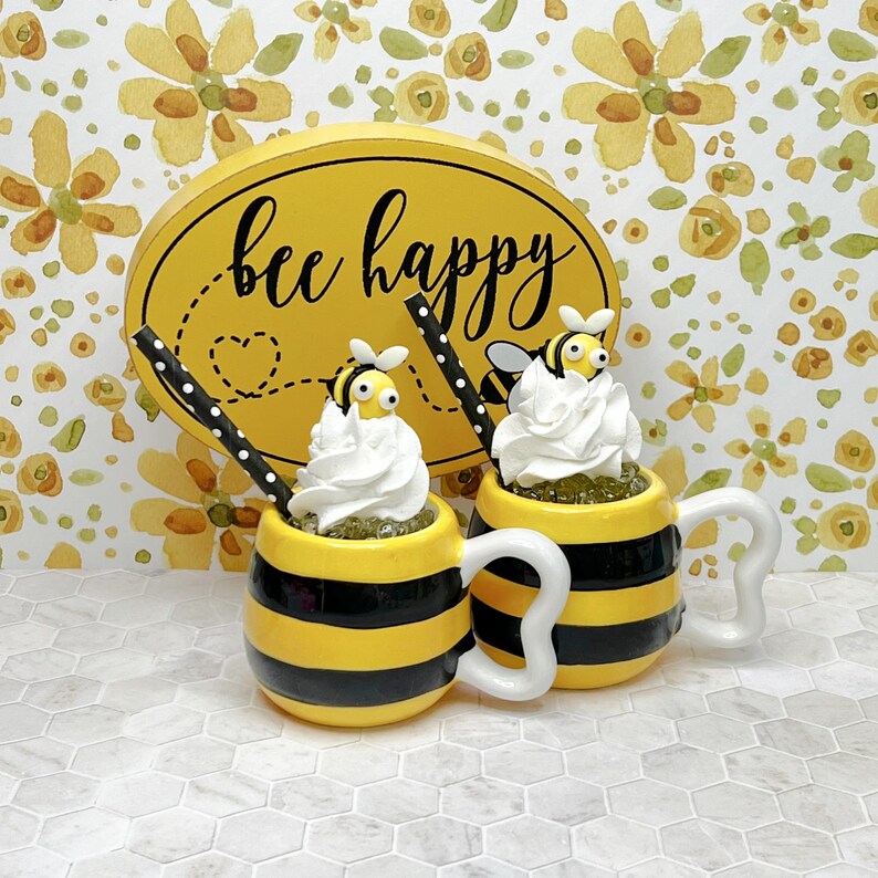 Fake Honey Drink ** Ice Tea With Honey, Bee, Bzzzz, Bee Mugs, Mini ...