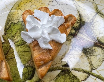 Fake 11 Apple Pie Clay, Resin, Fake Food, Mini Pie, Apple Pie for Props ...