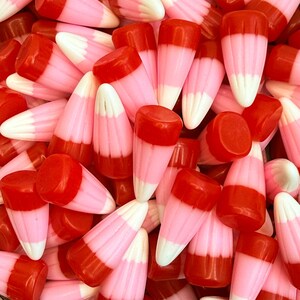 Fake Candy Corn *** Red Pink White Candy Corn, Fake Christmas Candy ...
