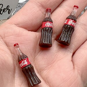 Set of 2 * Miniature Soft Drinks, Mini Coke, Mini Coke Bottle, Coca ...