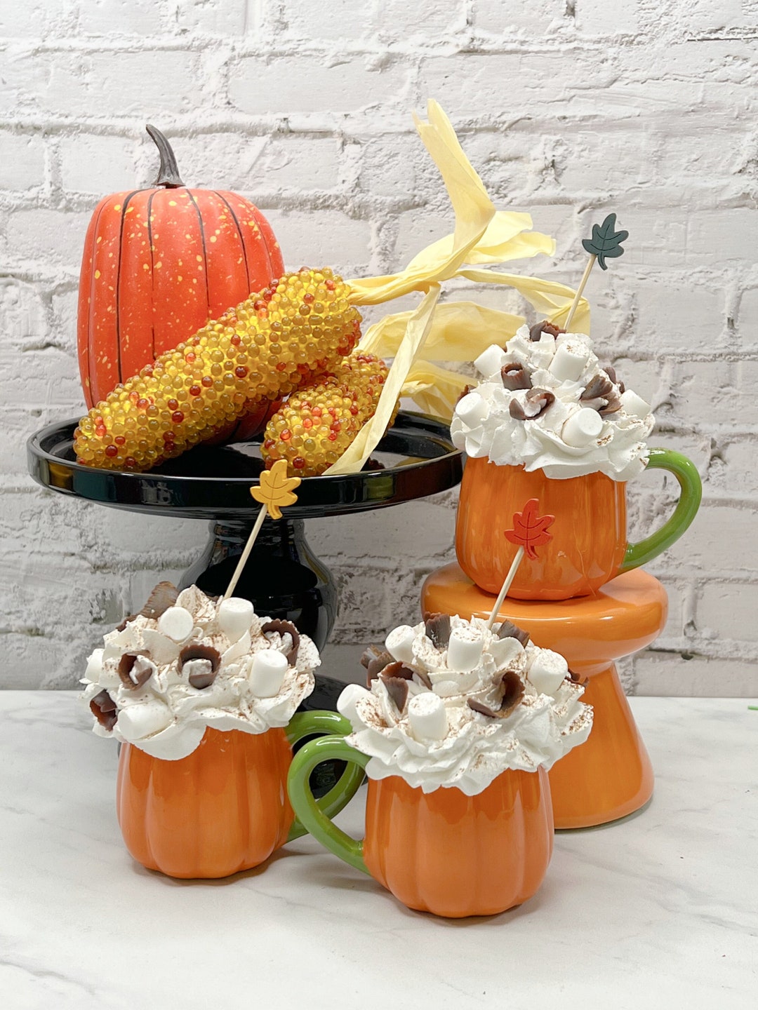 Fake Fall Drink * Mini Pumpkin, Fake Alcohol, Fake Drinks, Craft ...