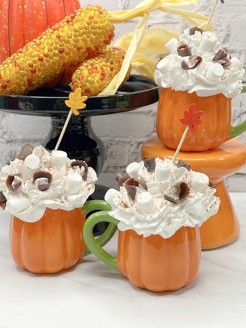 Fake Fall Drink * Mini Pumpkin, Fake Alcohol, Fake Drinks, Craft ...