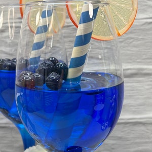 Fake Blueberry Lemonade * Fake Drinks, Summer Drinks, Summer Decor ...