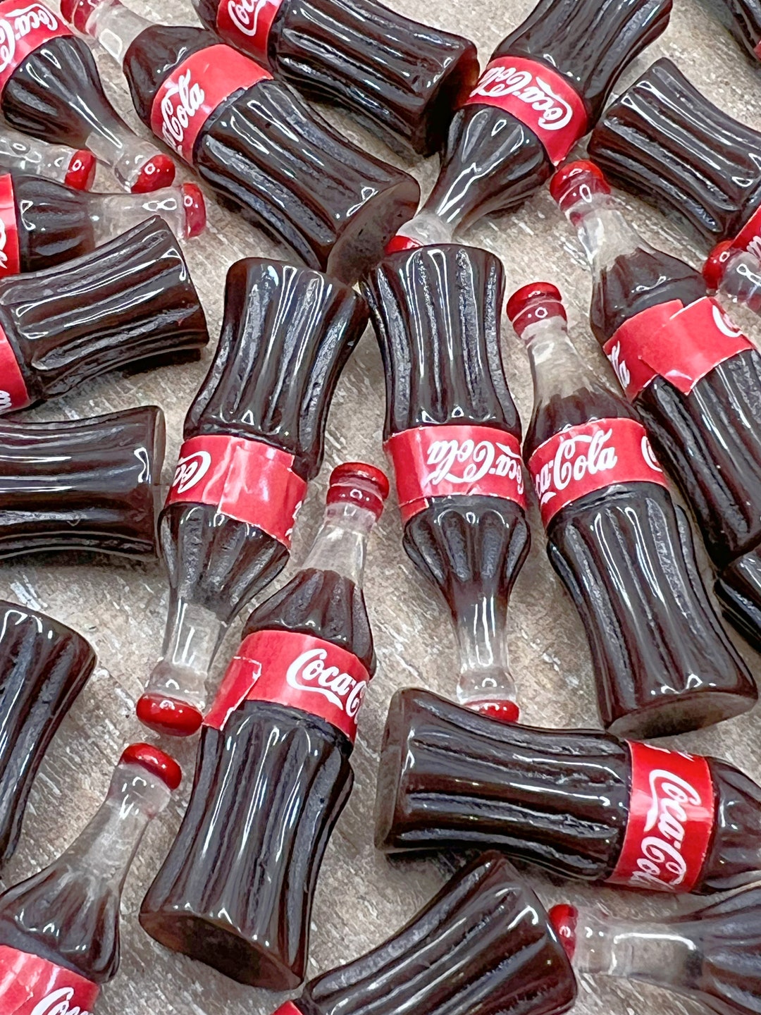 Set of 2 * Miniature Soft Drinks, Mini Coke, Mini Coke Bottle, Coca ...