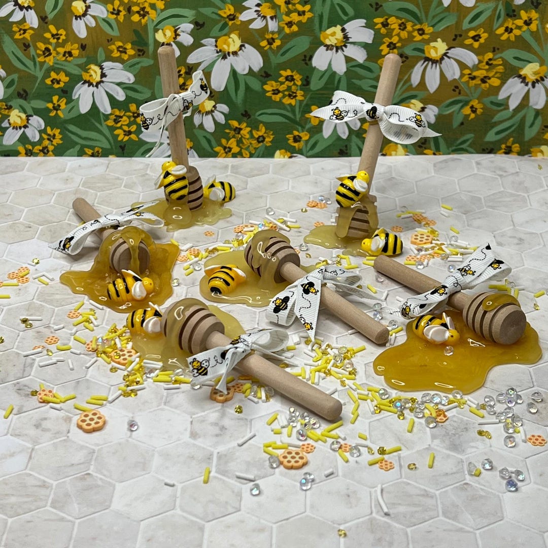 Fake Honey Drip * Fake Honey Mess, Fake Honeybee Sticks, Bumblebee ...