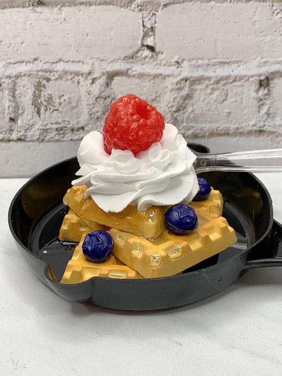 Fake Waffles Fake Stack of Waffles Fake Pancake Skillet - Etsy