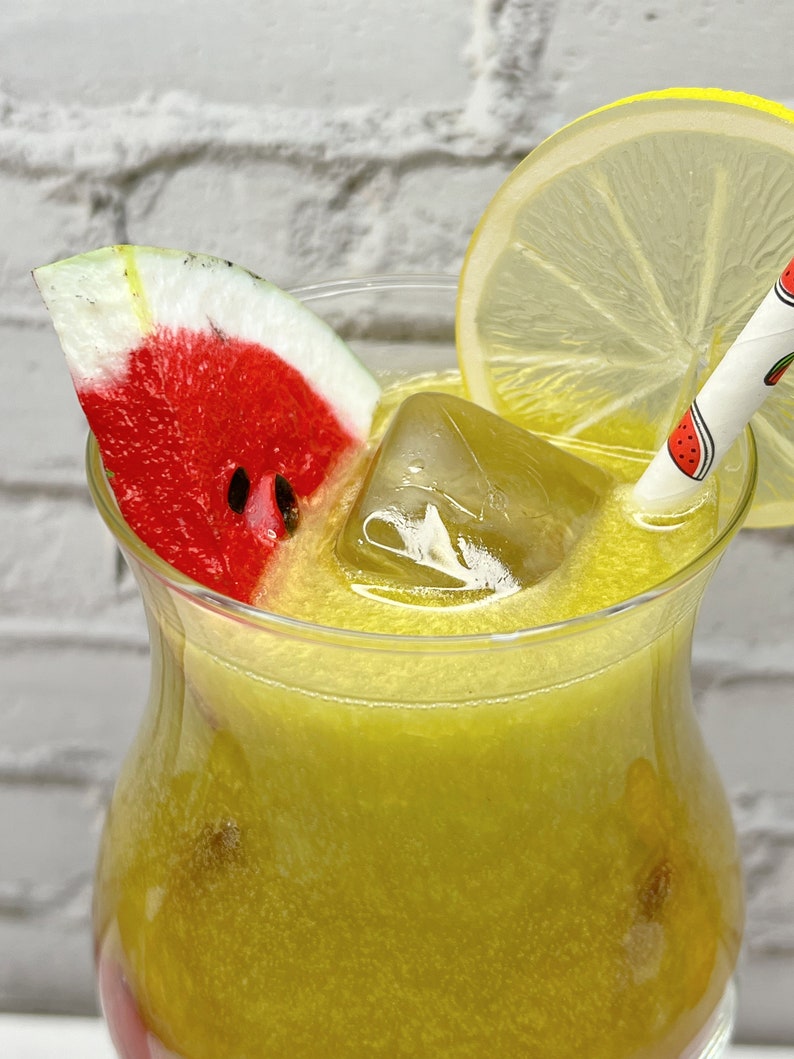 Fake Sangria Glass * Fake Alcohol ~ Fake Drinks ~ Summer Sangria ...