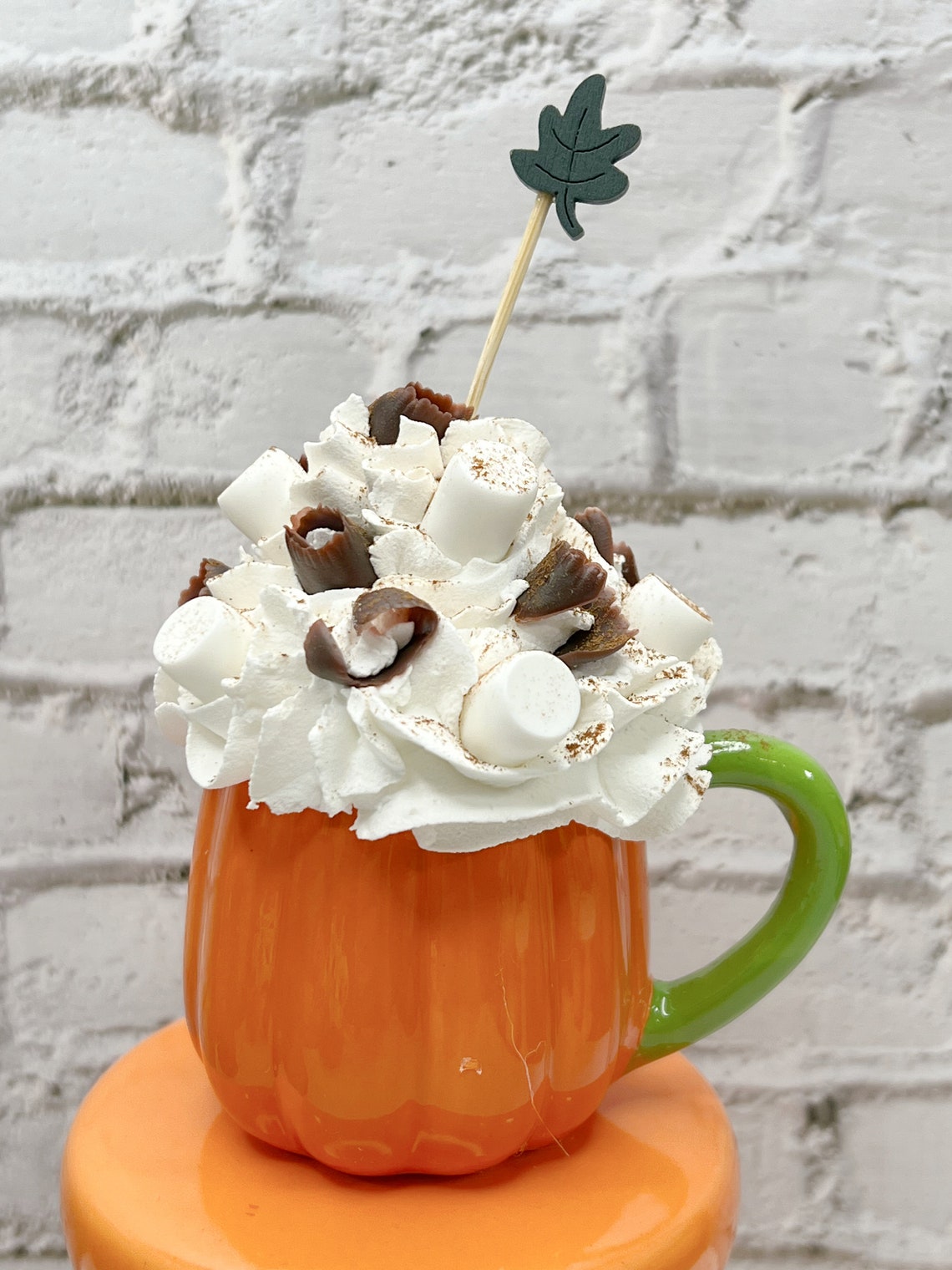 Fake Fall Drink * Mini Pumpkin, Fake Alcohol, Fake Drinks, Craft ...