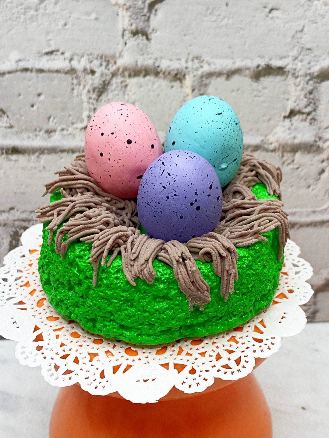 Fake Spring Birds Nest Fake Easter Birds Nest Fake Bird - Etsy