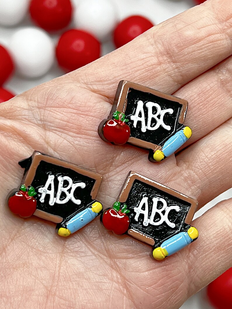 Set of 2 Fake ABC Black Board Back to School Fake Books - Etsy