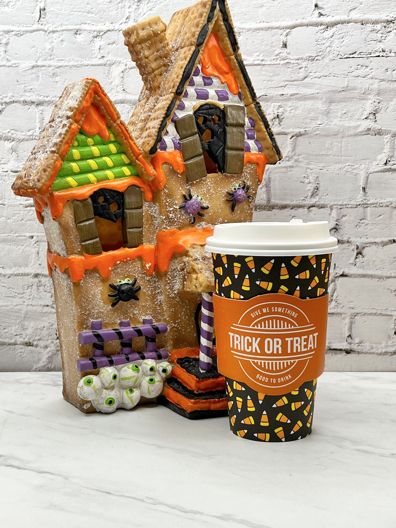 Set of 4 candy Corn Coffee Cup To-go Cup Disposable Coffee - Etsy