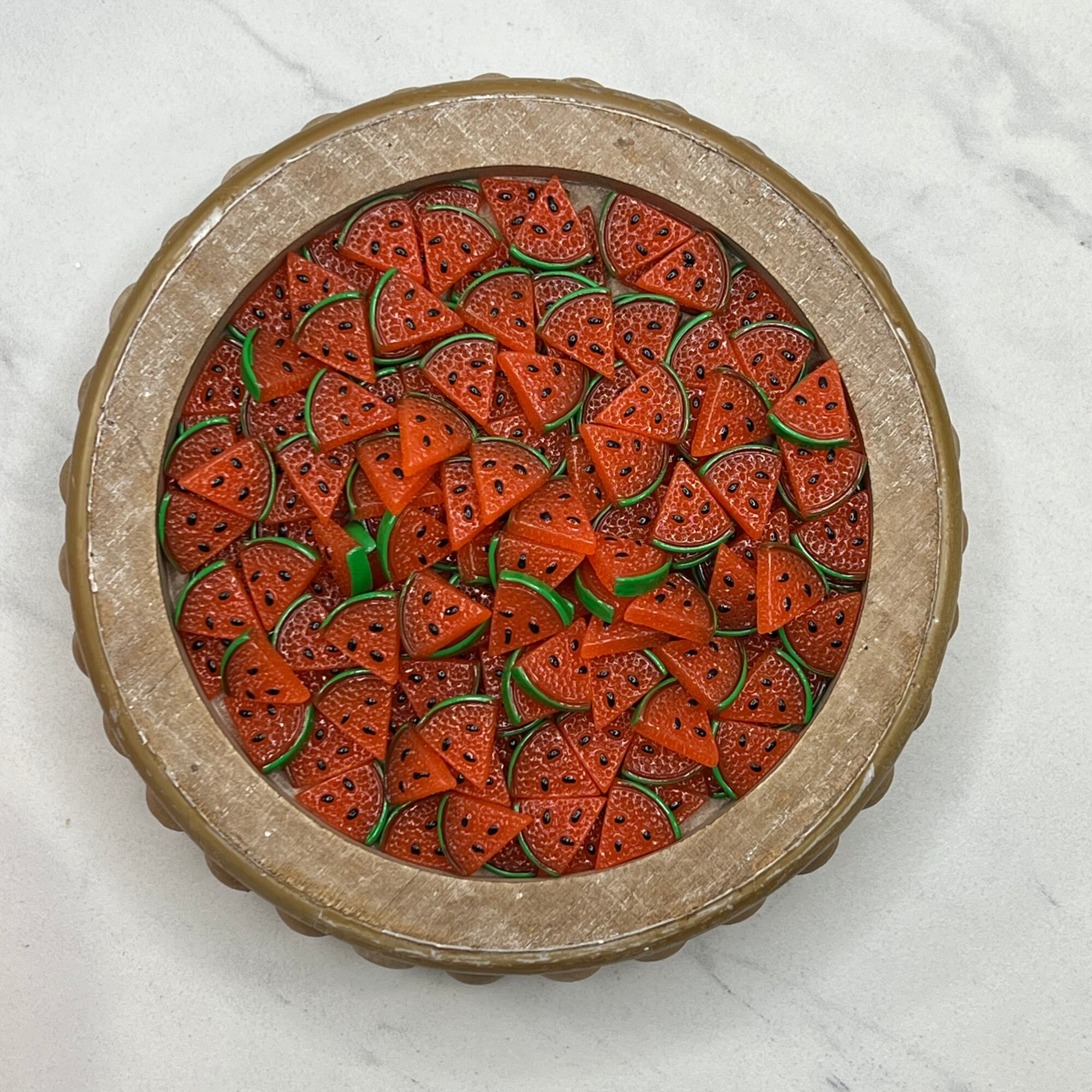 Fake Mini Mini Watermelon ** Artificial Watermelon Slice, Faux Fruit ...