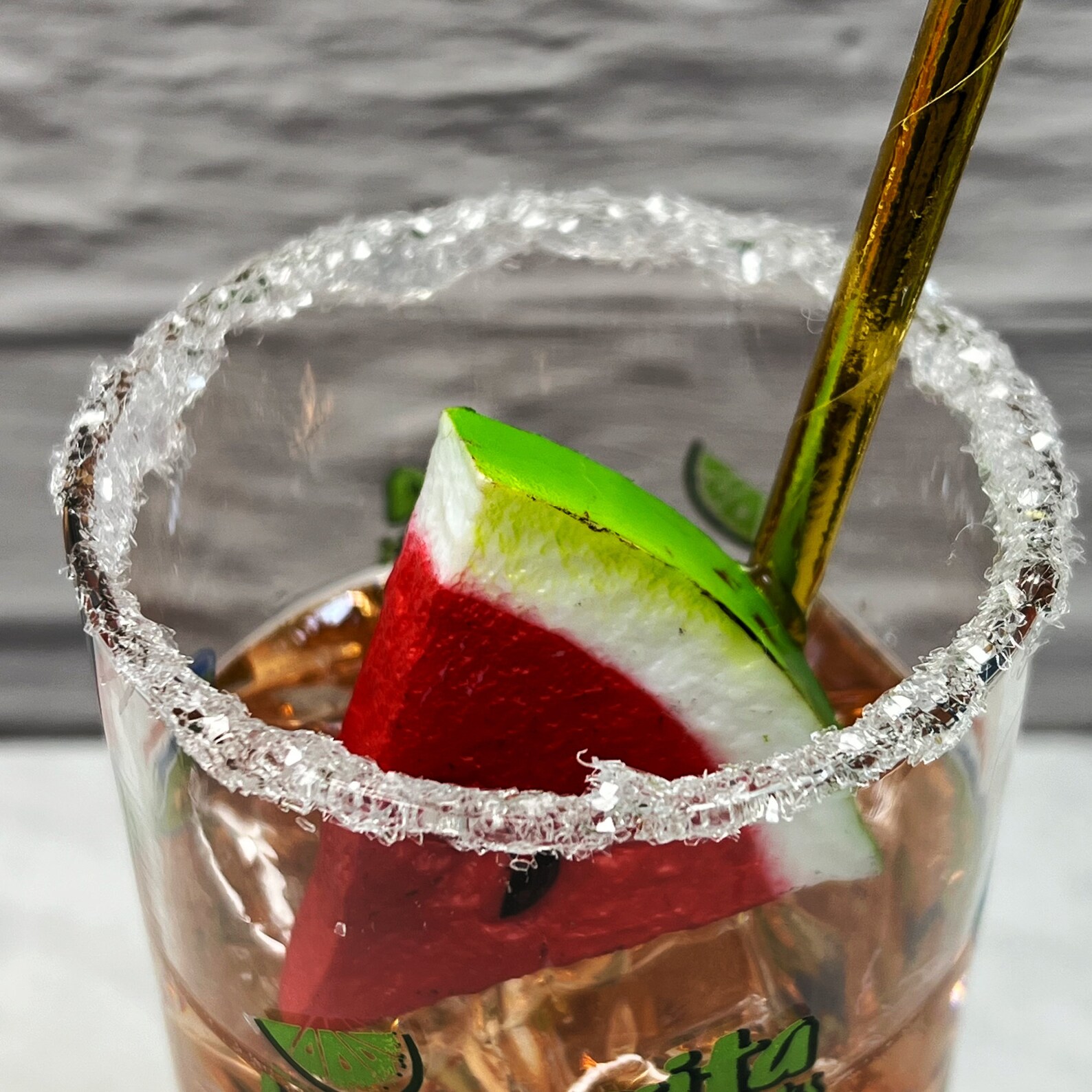 Fake Watermelon Margarita * Watermelon Fake Alcohol, Fake Drink, Craft ...