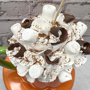 Fake Fall Drink * Mini Pumpkin, Fake Alcohol, Fake Drinks, Craft ...