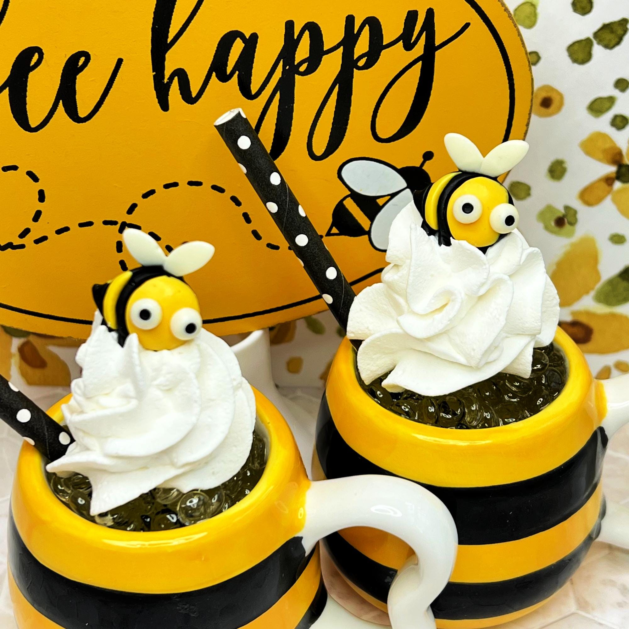 Fake Honey Drink ** Ice Tea With Honey, Bee, Bzzzz, Bee Mugs, Mini ...