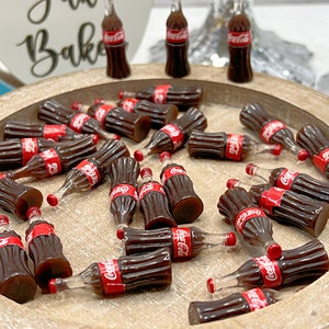 Set of 2 * Miniature Soft Drinks, Mini Coke, Mini Coke Bottle, Coca ...