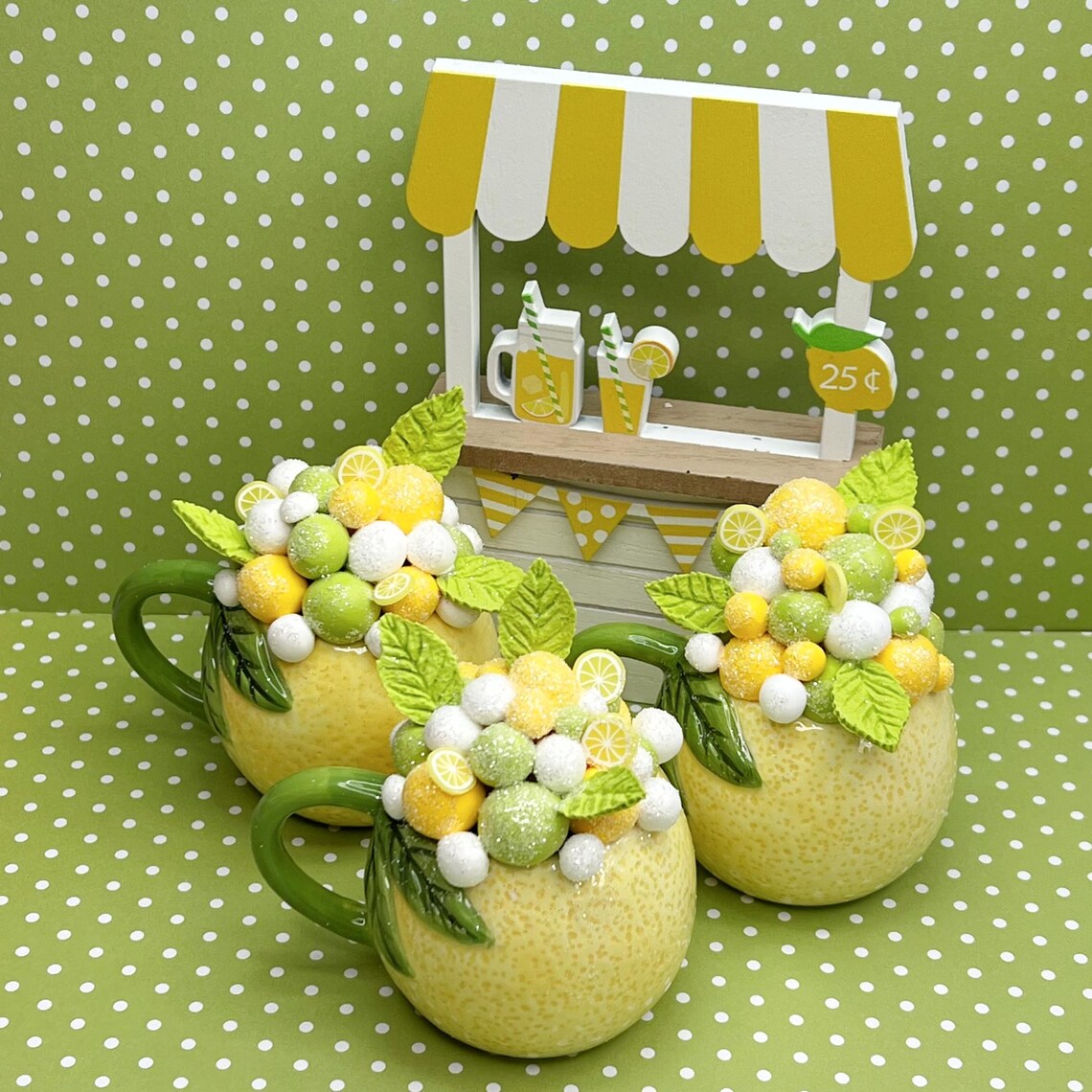 Fake Lemon Bubble Tea ** Lemon Tea, Lemon, Lime, Coconut, Lemon Mugs ...
