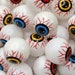 Set of 5 Fake Eyeballs, Fake Halloween Eyeballs, Spooky Eyeballs ...