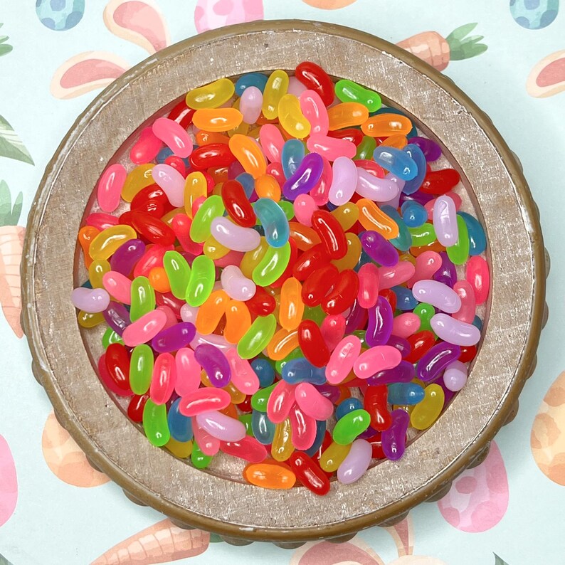 Small Fake Jelly Beans ** Mini Fake Jelly Beans, Faux Jelly Beans ...
