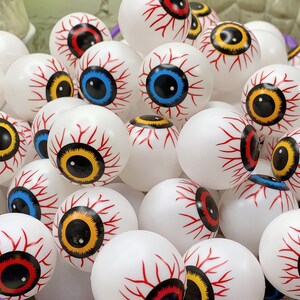 Set of 5 * Fake Eyeballs, Fake Halloween Eyeballs, Spooky Eyeballs ...