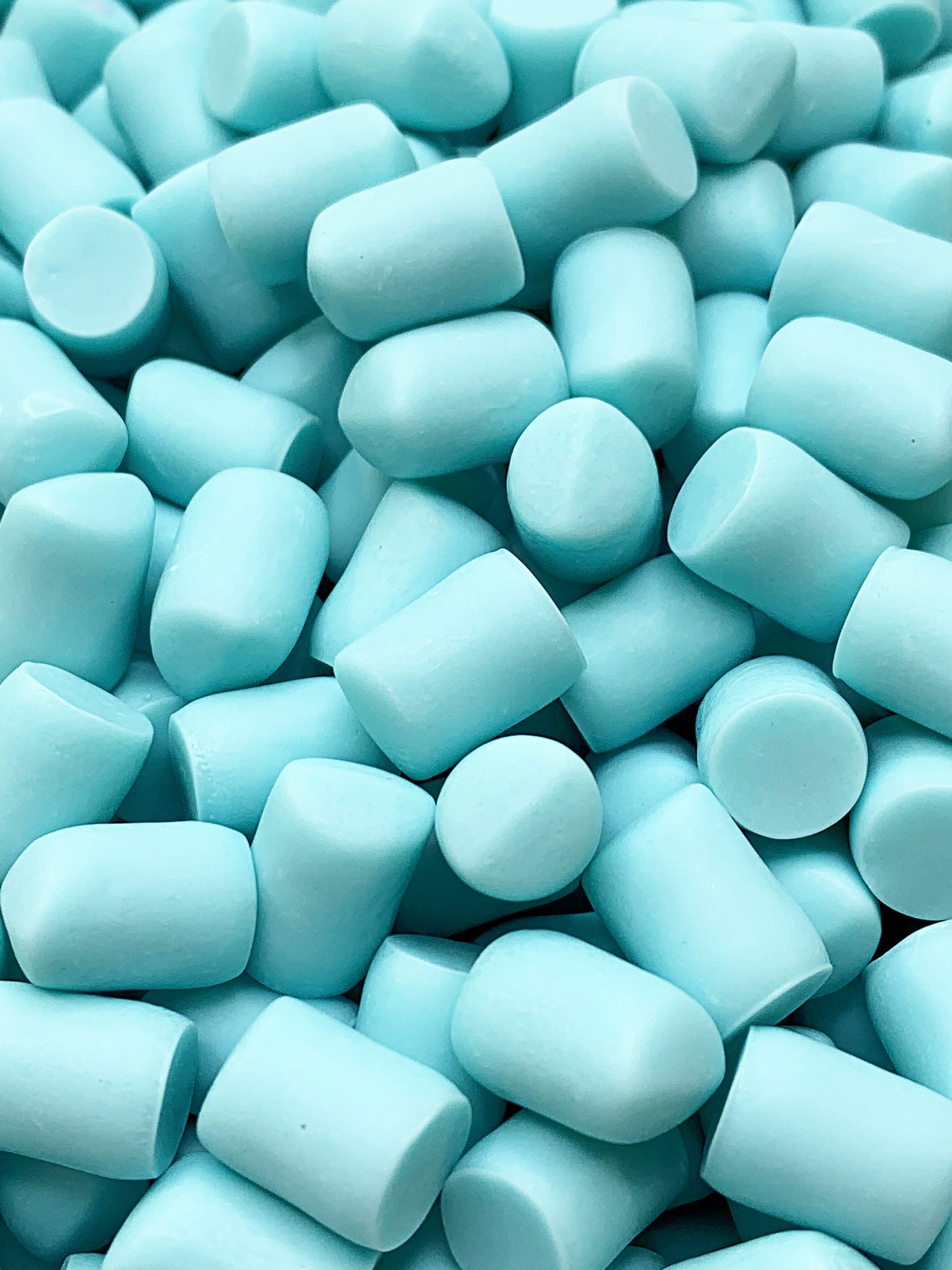 Blue Mini Marshmallows