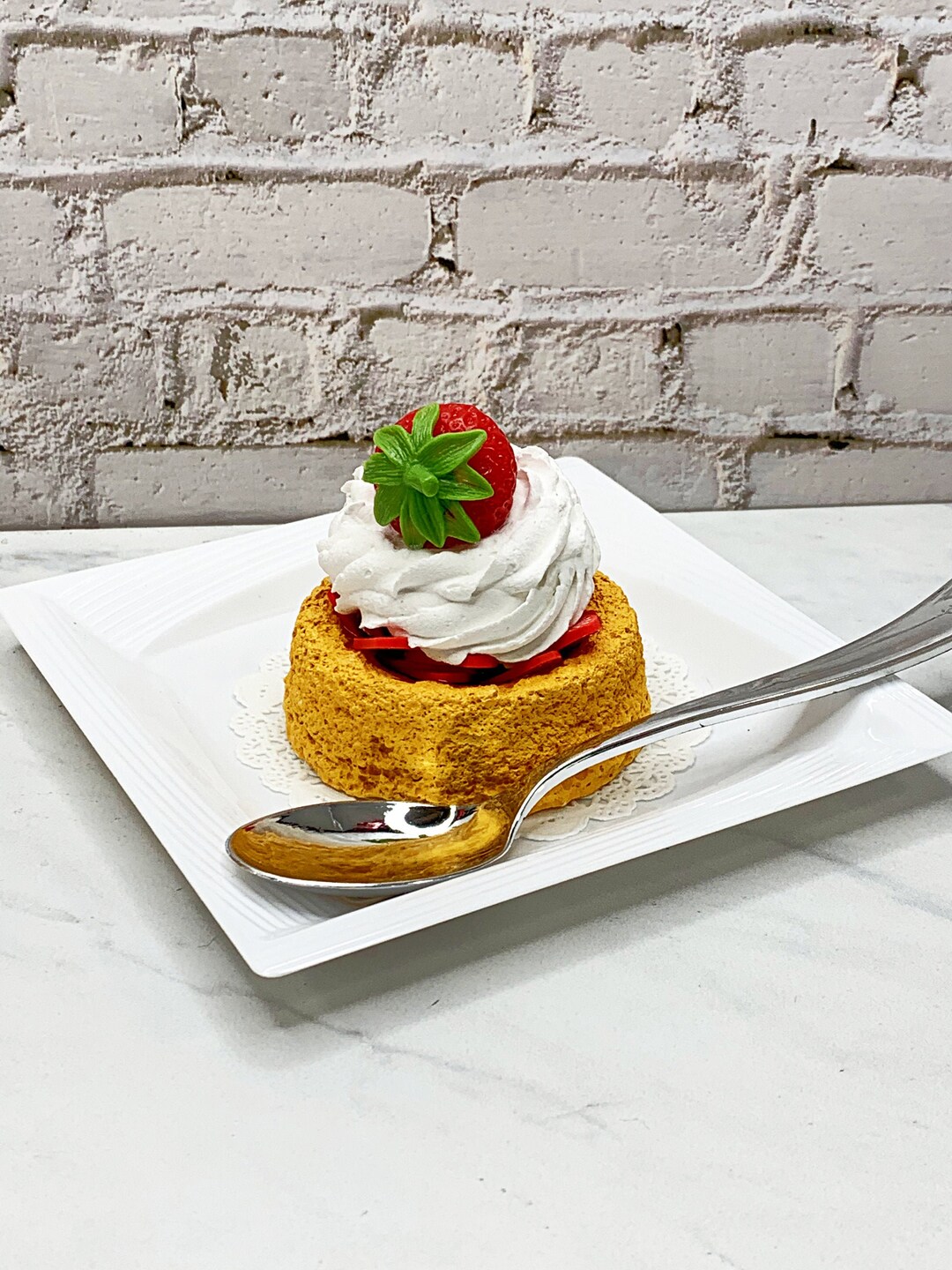 Fake Strawberry Shortcake ** Fake Desert, Fake Strawberry, Fake Whip ...