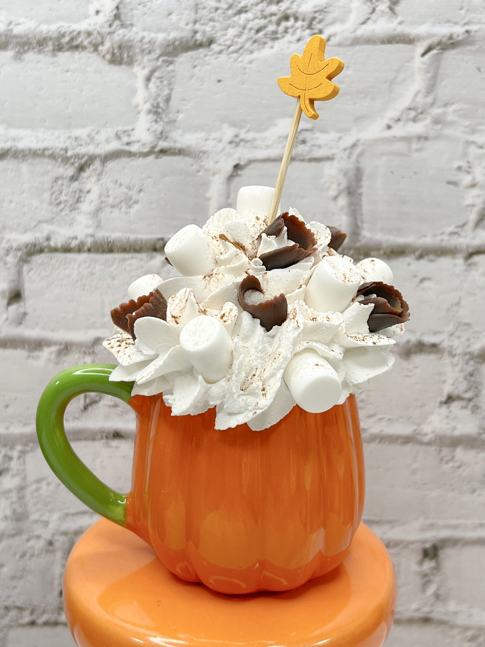 Fake Fall Drink * Mini Pumpkin, Fake Alcohol, Fake Drinks, Craft ...