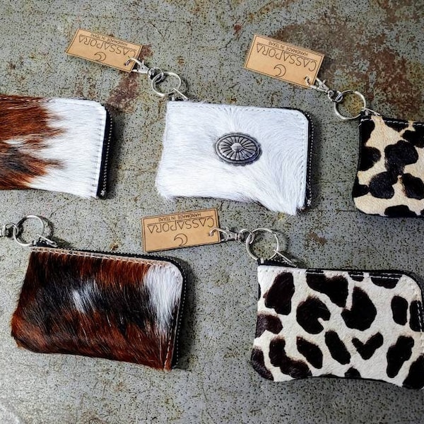Cow Leather Wallet - Etsy