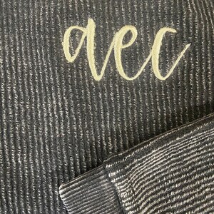 Monogrammed Crew Neck Corded Sweatshirt, Charles River Sweatshirt ...