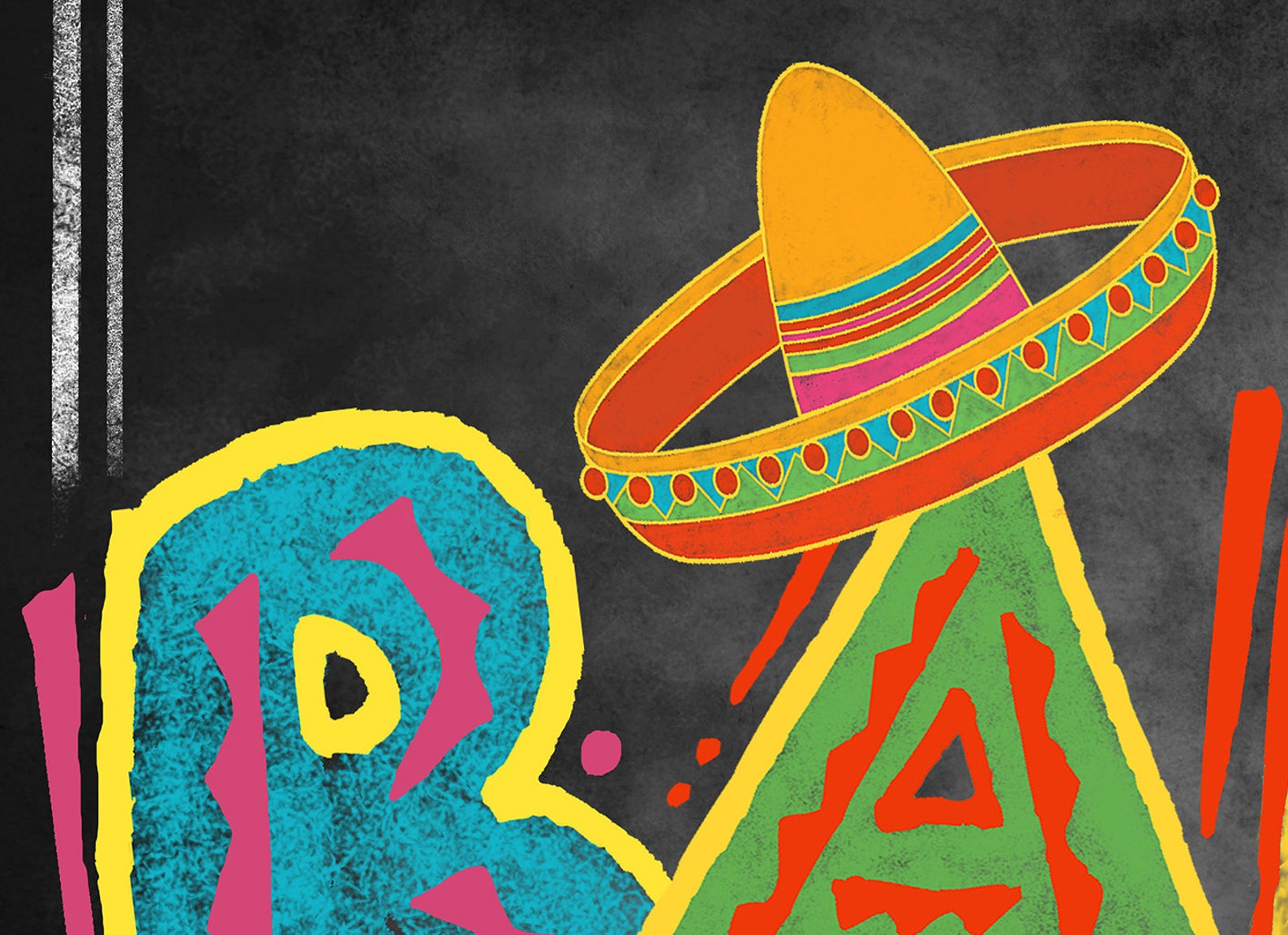 Printed Cinco De Mayo Fiesta Bano Bathroom Sign Fiesta - Etsy