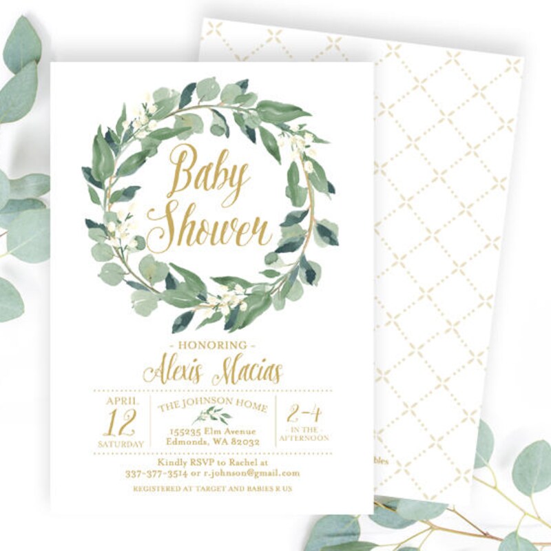 Natural Baby Shower - Etsy