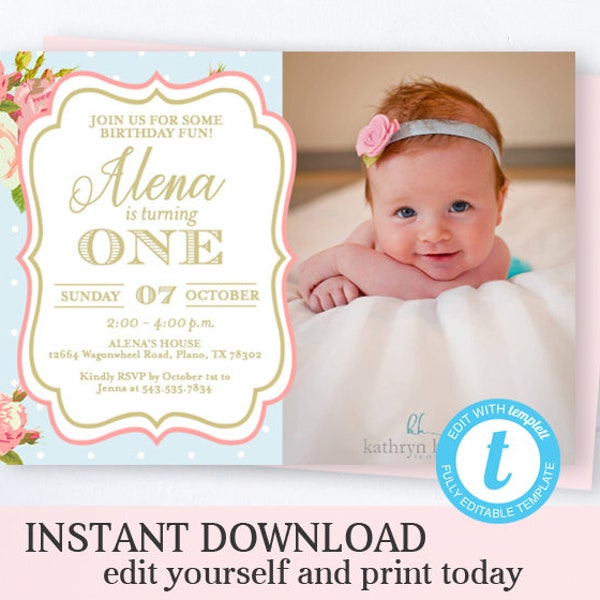 Shabby Chic Invites - Etsy