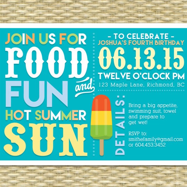 Summer Birthday - Etsy