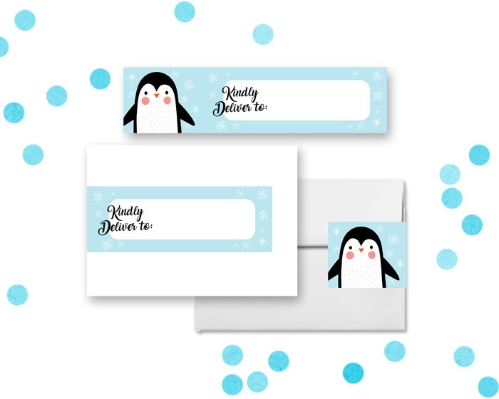 Penguin Printable Name Tags